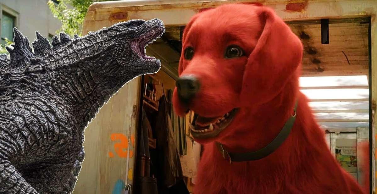 Clifford The Big Red Dog Taps Into Godzilla for Halloween Costume ...
