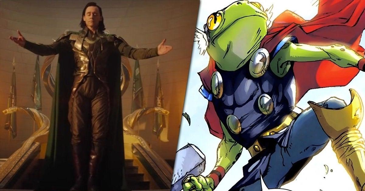 Throg: King Loki Footage in Trailer Would Have Also Included Frog Thor ...