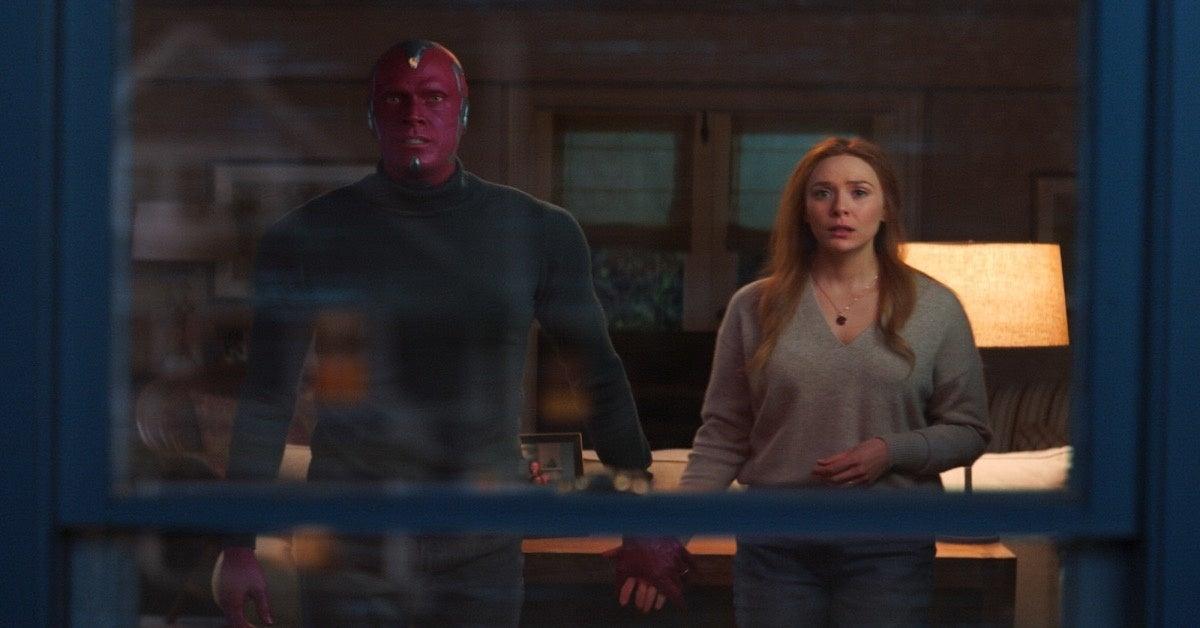 WandaVision’s Elizabeth Olsen and Paul Bettany: Scarlet Witch & Vision ...