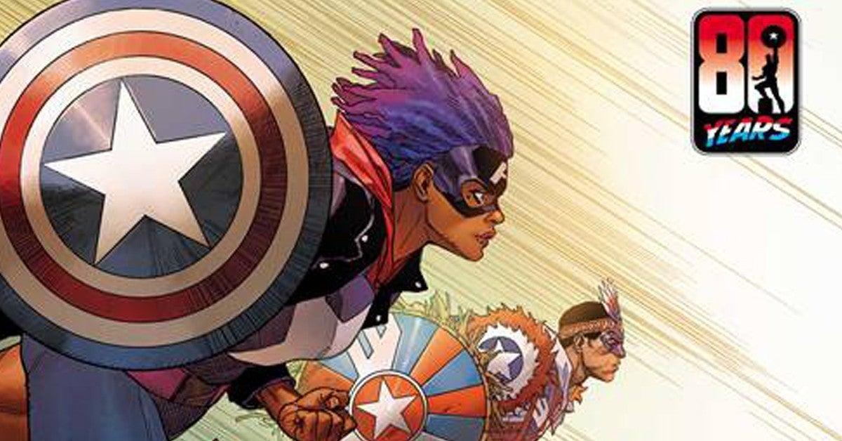 Marvel Unites Five Different Captain Americas for First Time ...
