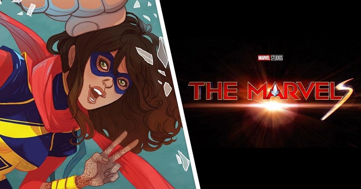 The Marvels: Brand New Ms. Marvel Costume Revealed in Captain Marvel 2 ...