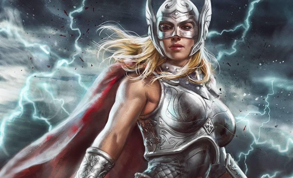 Thor: Love and Thunder - New Look At Jane Foster's Thor Revealed ...