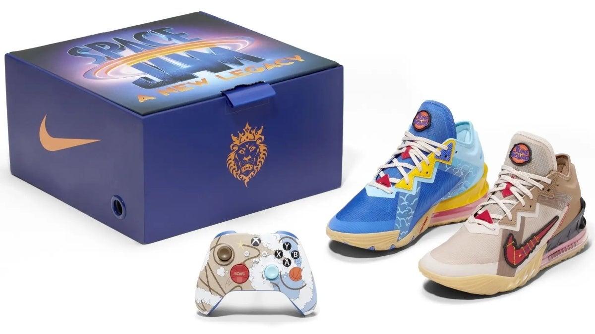 Xbox Reveals Space Jam: A New Legacy Nike Sneaker and Controller Bundle ...