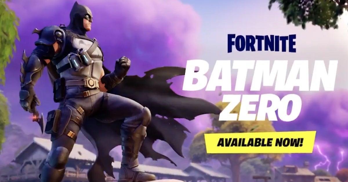 Fortnite's Batman: Zero Point Skin Now Available in Item Shop ...