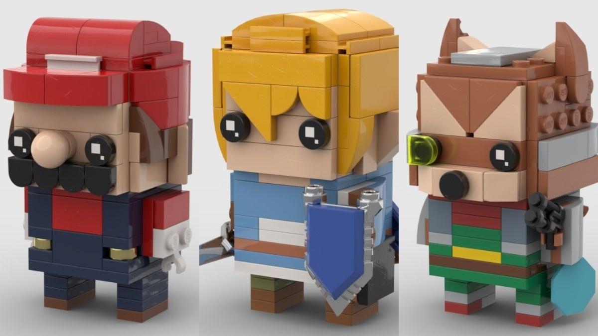 Super Smash Bros. Ultimate Fan Recreates Every Fighter in LEGO Form ...