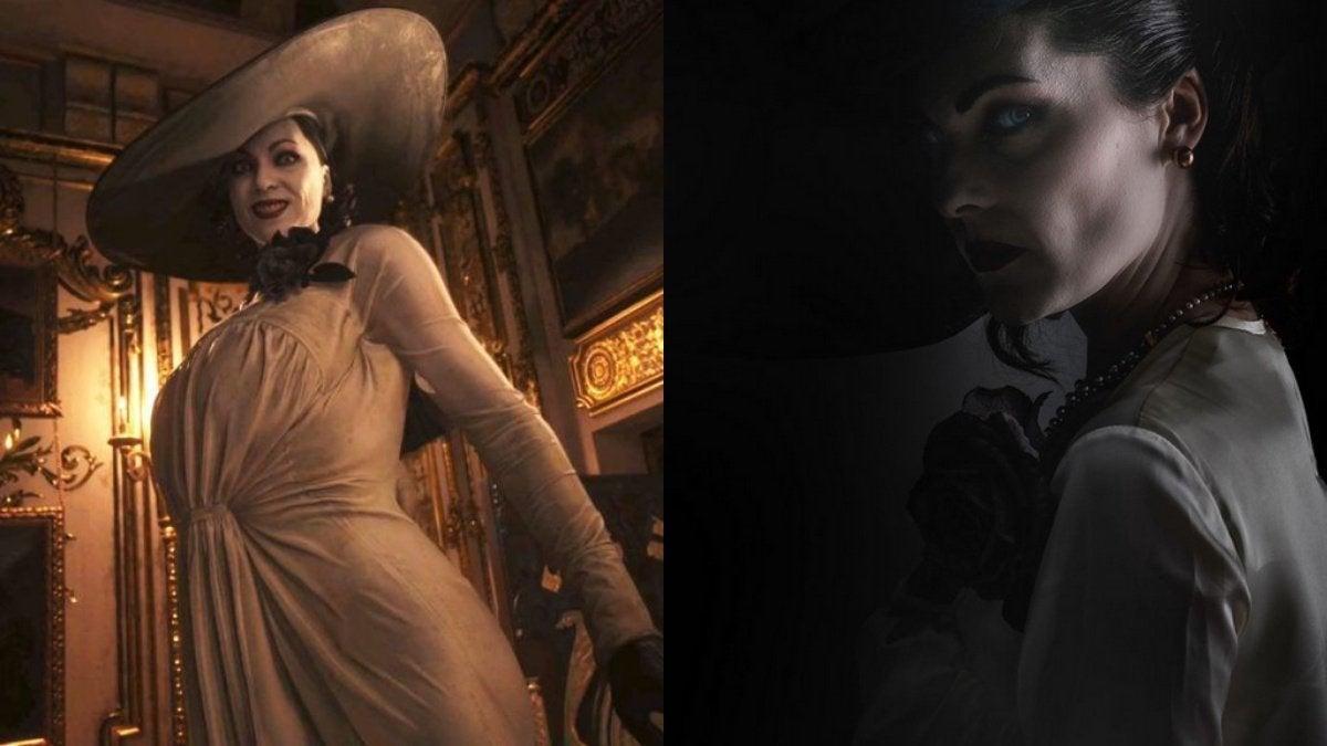 Resident Evil Village's Lady Dimitrescu Face Model Cosplays as the ...