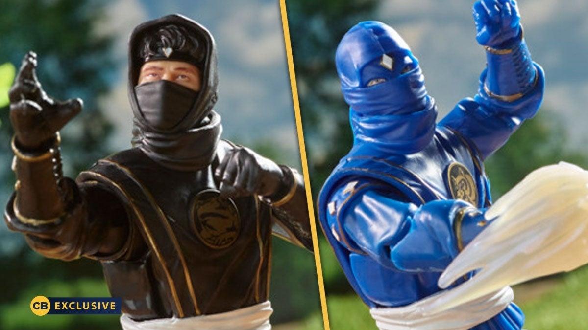 Power Rangers Reveals Mighty Morphin Ninja Black and Blue Ranger ...