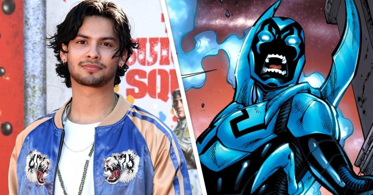 Blue Beetle Star Xolo Mariduena Has Perfect Response to Fans Loving First Look at Costume ...