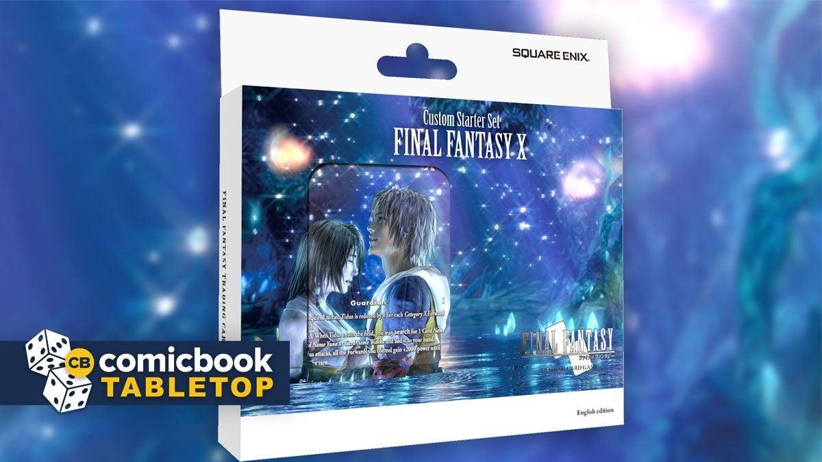 Final Fantasy TCG Reveals Custom Final Fantasy X Starter Set ...