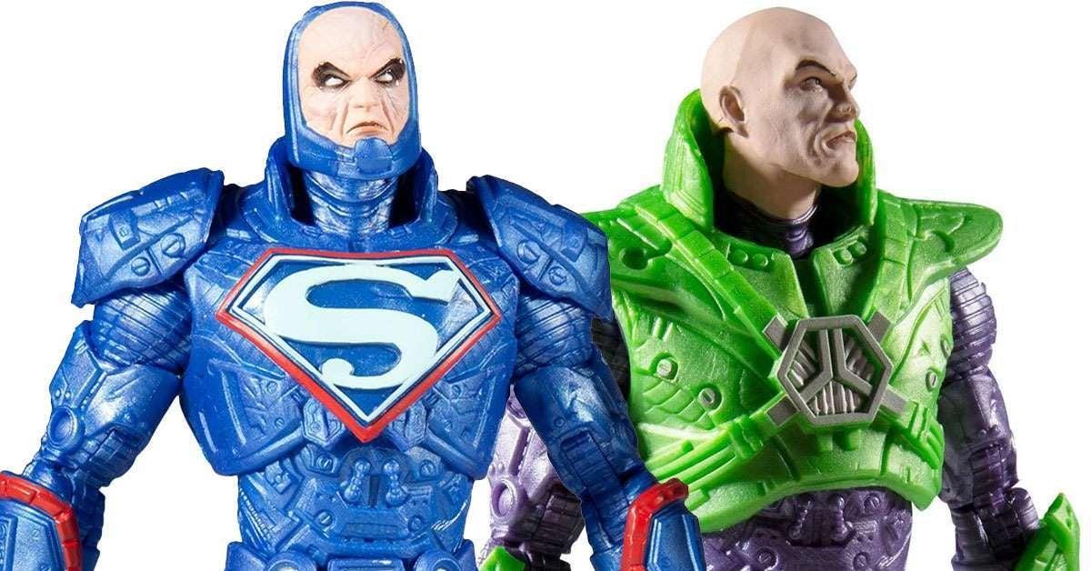 DC Multiverse Lex Luthor Power Suit Figures Launch From McFarlane Toys ...
