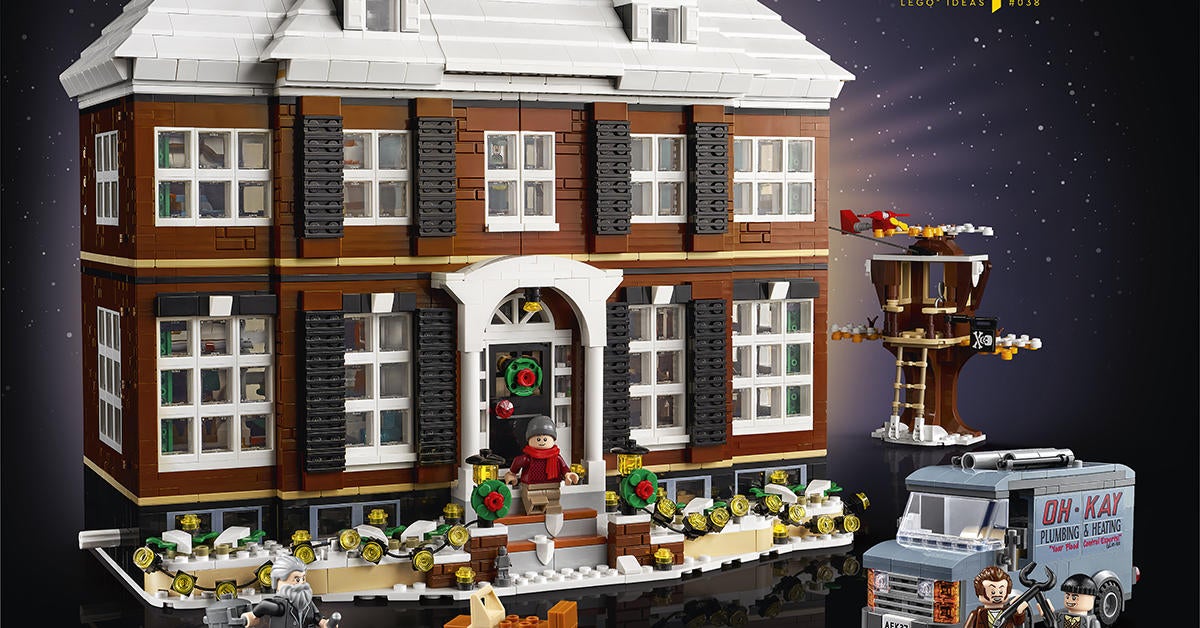 The Huge LEGO Ideas Home Alone House Set Is Back In Stock - ComicBook.com
