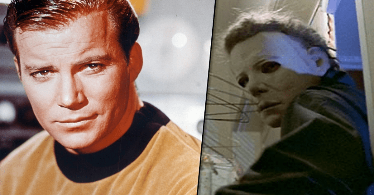 How William Shatner Reacted to His Face as Halloween's Michael Myers ...