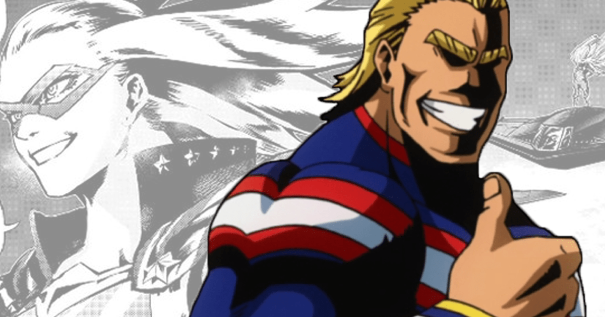 My Hero Academia Art Inks America's Top Hero in Full Color - ComicBook.com
