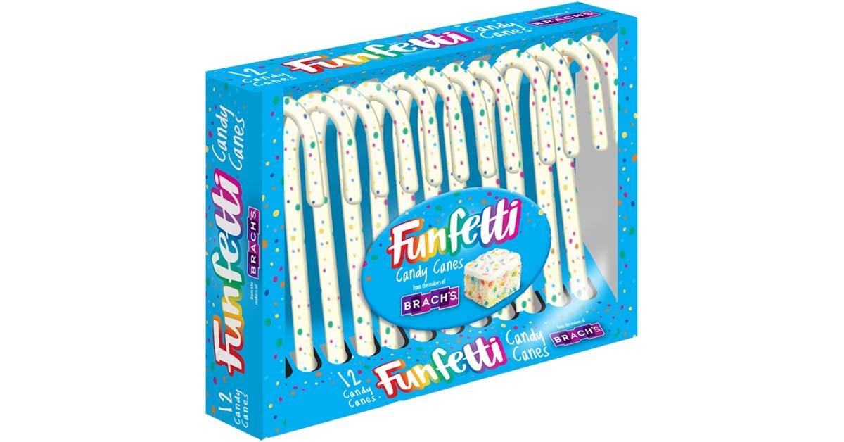 Brach's Introduces New Funfetti Candy Canes for the Holidays ...