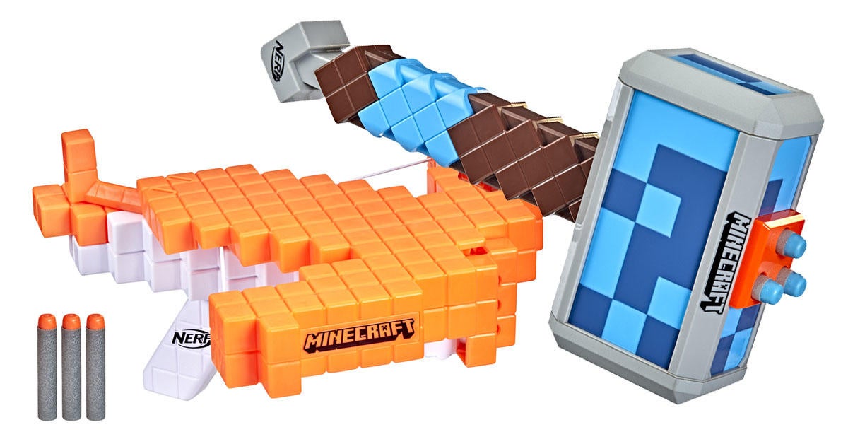Nerf's First Minecraft Blasters Are On Sale Now - ComicBook.com