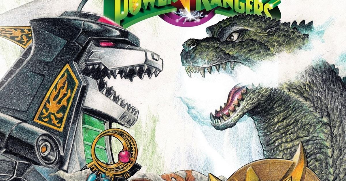 Godzilla Takes on the Power Rangers In An Official Crossover ...