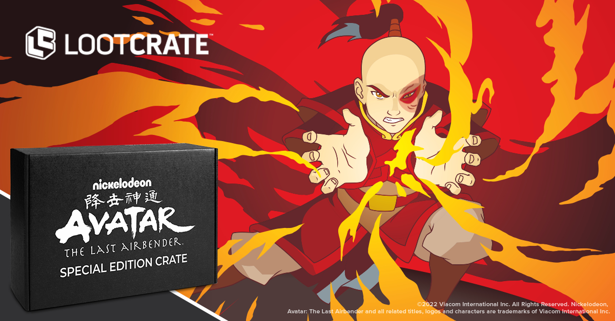 Avatar: The Last Airbender to Launch Exclusive Loot Crate Collection ...