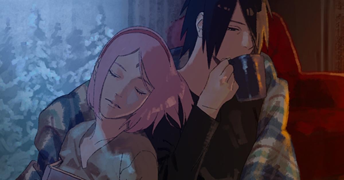 Naruto Rings in the Holidays With Official Sasuke x Sakura Art ...