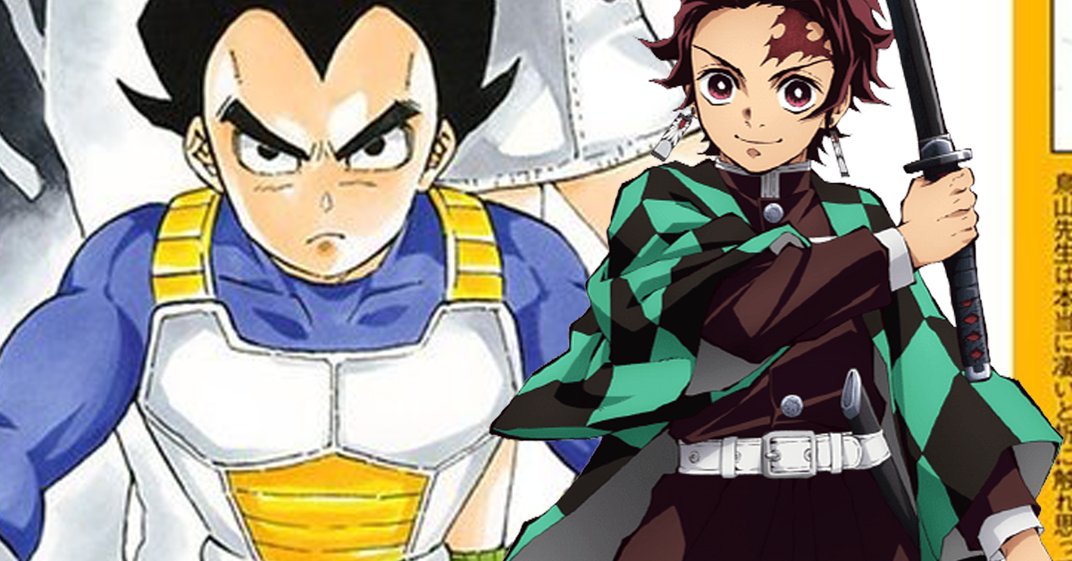 Demon Slayer Artist Celebrates Dragon Ball with Anniversary Cover Art ...