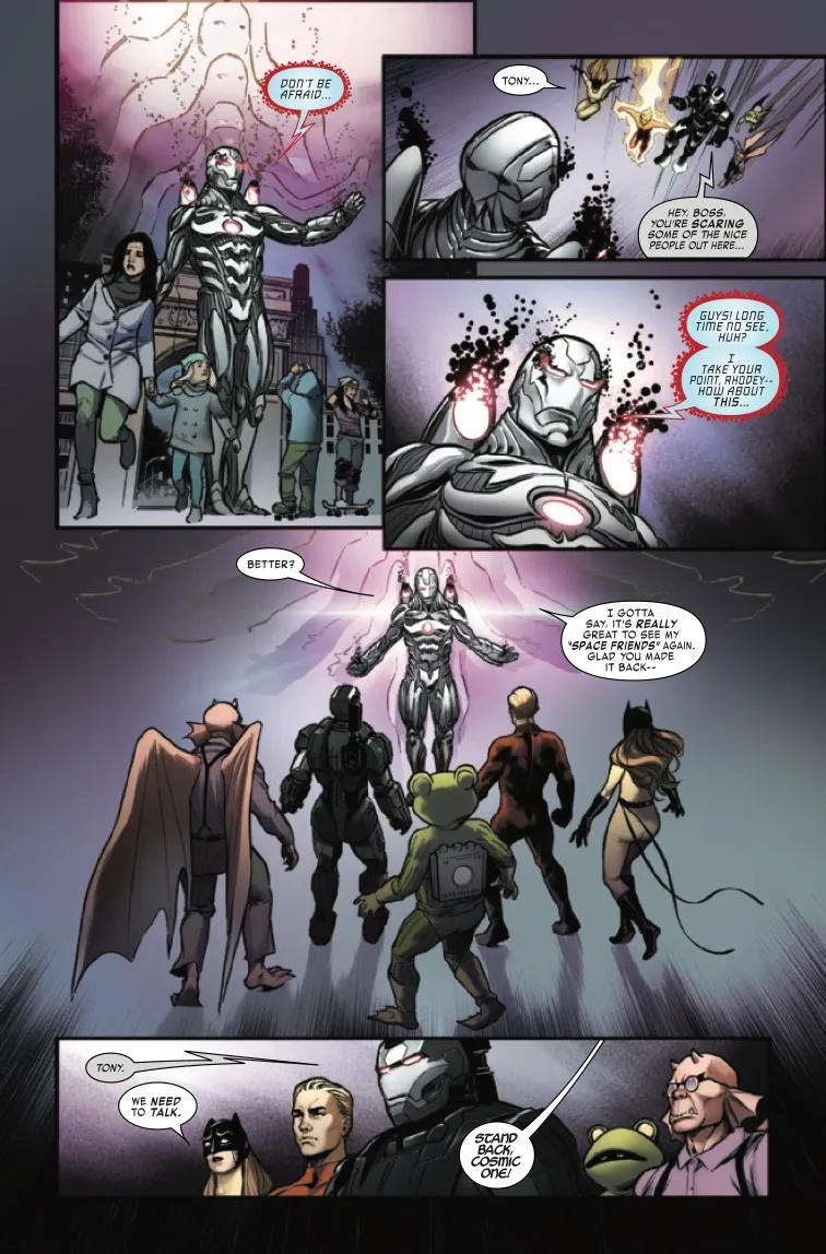 Iron Man: Tony Stark Becomes Iron God, Confronts Avengers in New Marvel ...