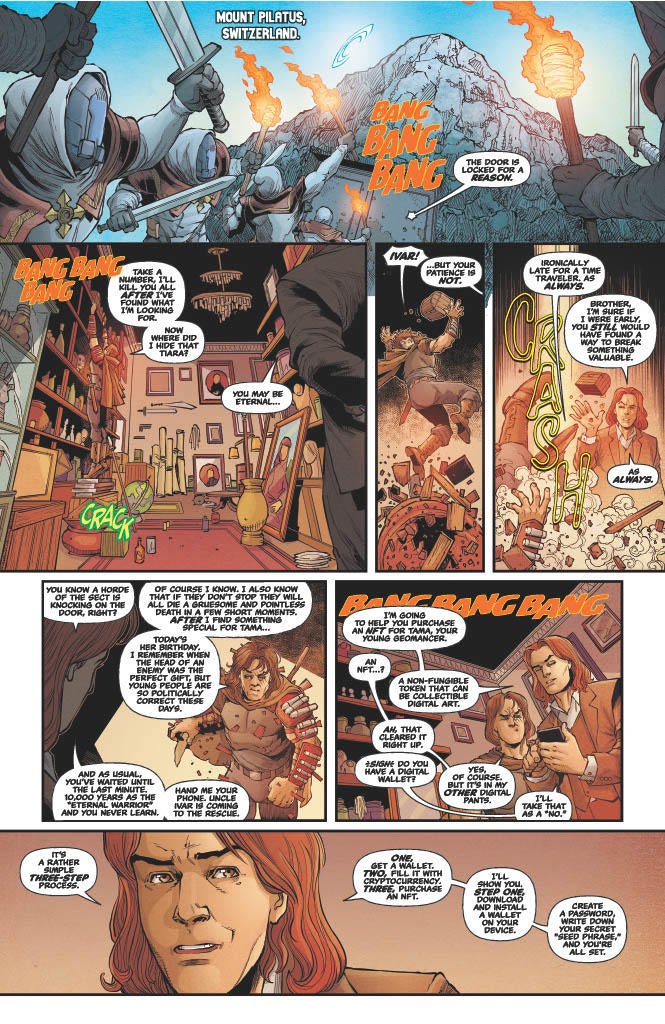 Valiant Releases Digital Comic To Explain Their NFT Drop (Exclusive ...