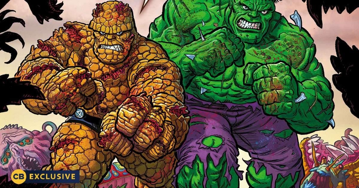 Clobberin Time: Steve Skroce Takes Thing on an Action-Packed Team-Up ...