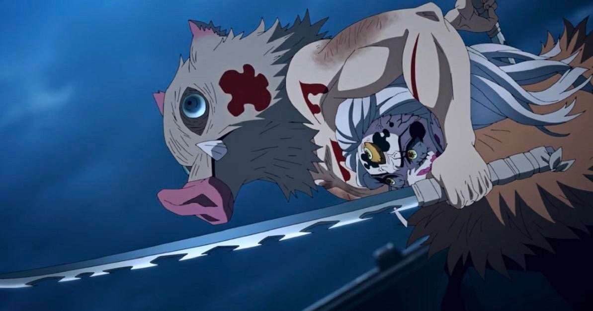 Demon Slayer Brings Out Inosuke's Best in His Fight with Daki: Watch ...