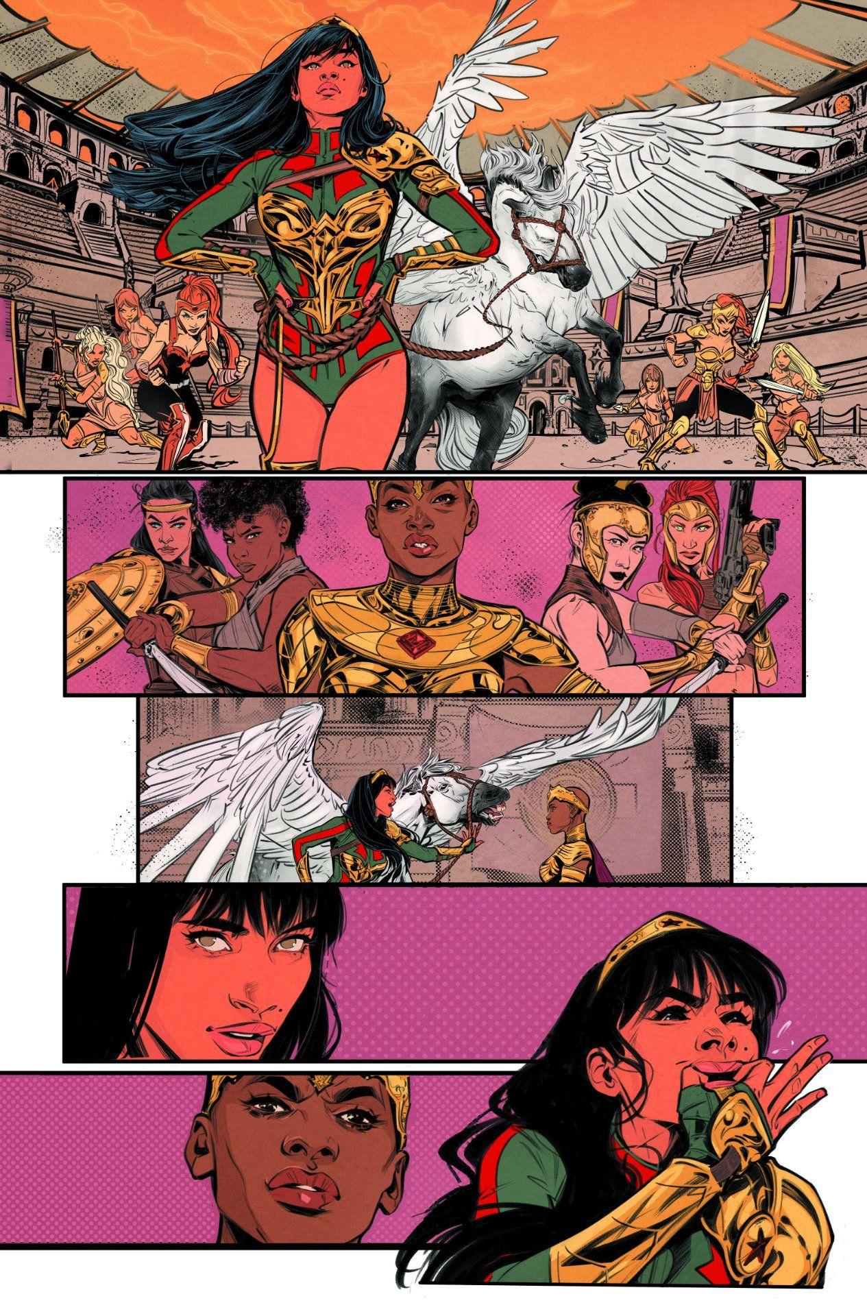 DC Reveals Trial of the Amazons Preview - ComicBook.com