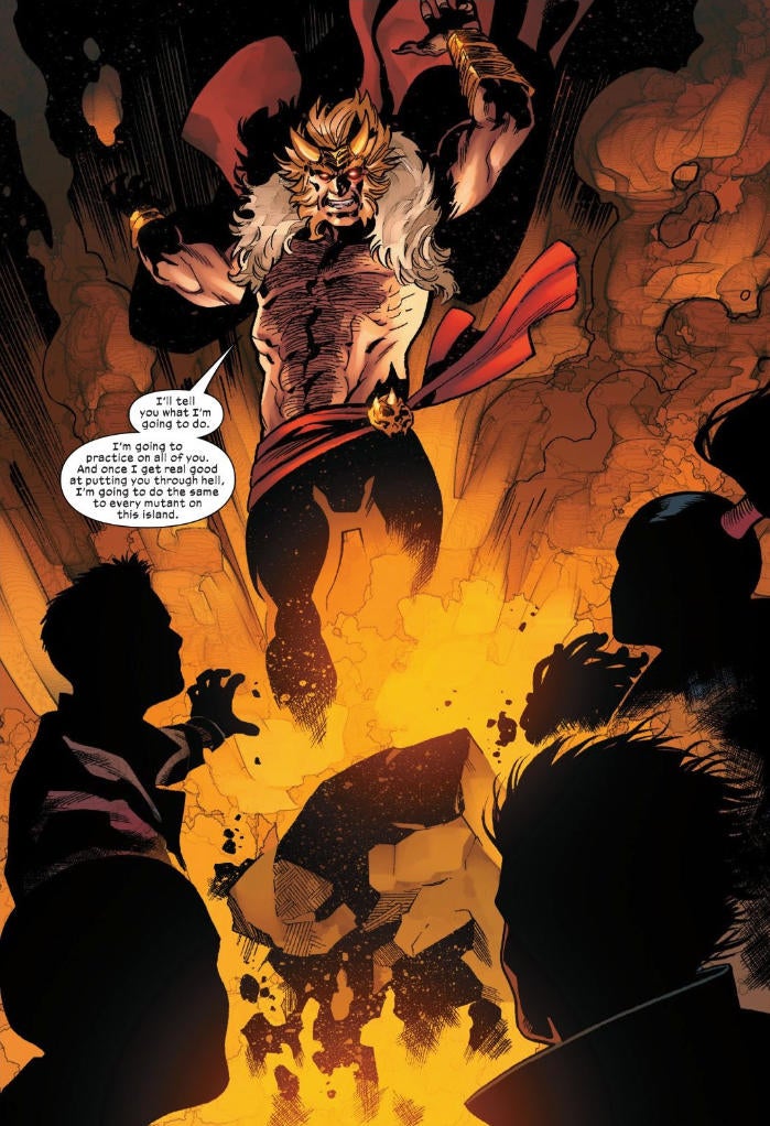 Marvel Just Made Sabertooth The Devil King of Mutant Hell - ComicBook.com