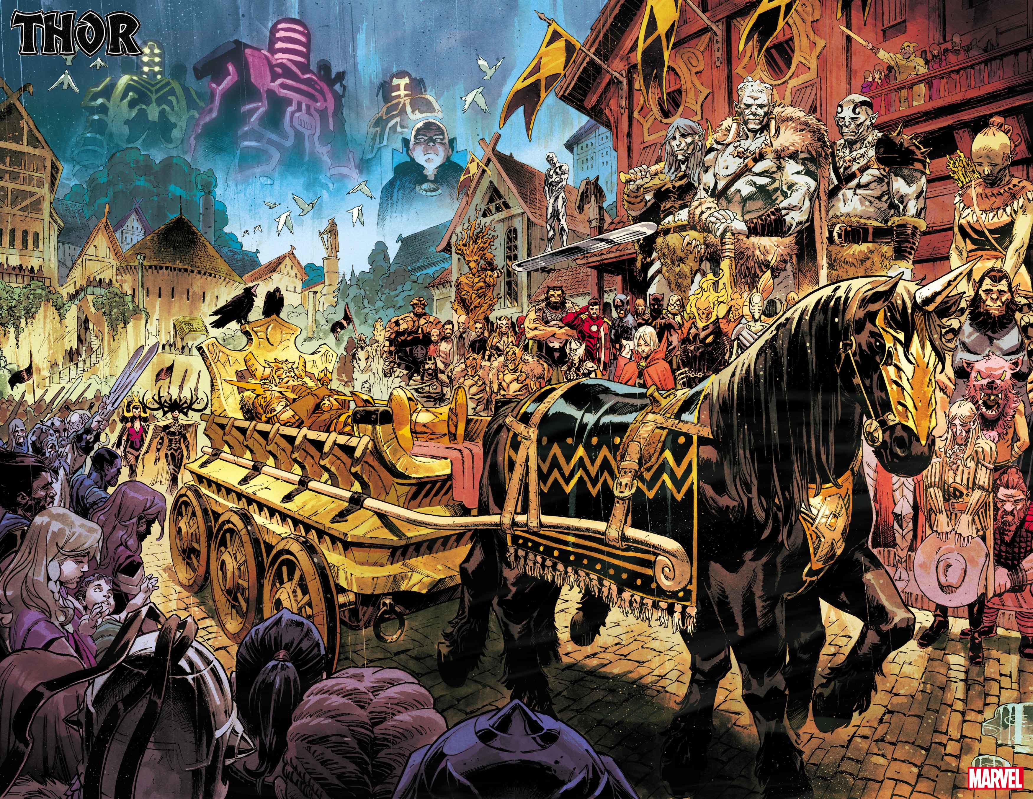 Thor's 60th Anniversary Gives Mjolnir a Love and Thunder Redesign ...