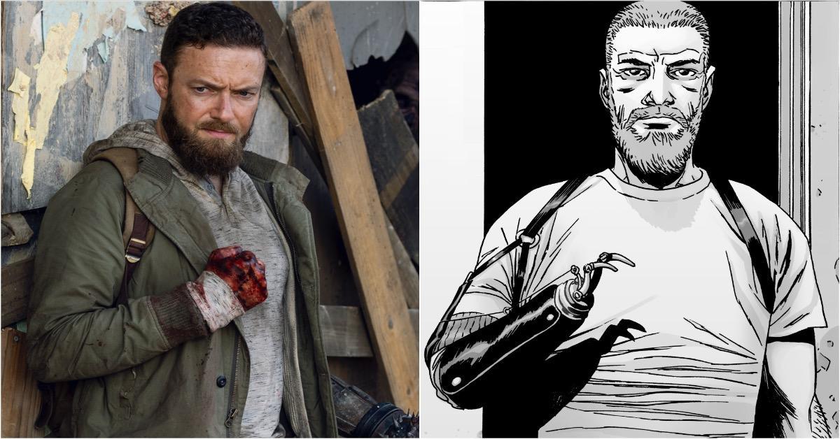 The Walking Dead's Ross Marquand Responds to Aaron and Rick Grimes ...
