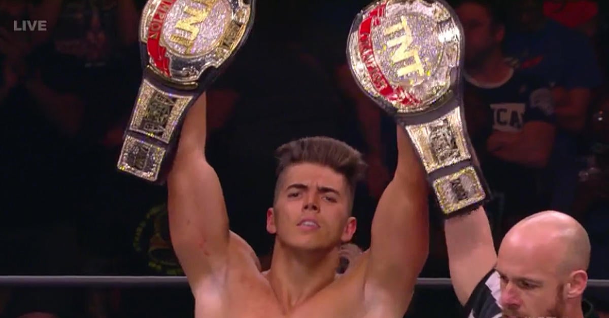 AEW's Sammy Guevara Retains the TNT Title in Thrilling Triple Threat on Rampage - ComicBook.com