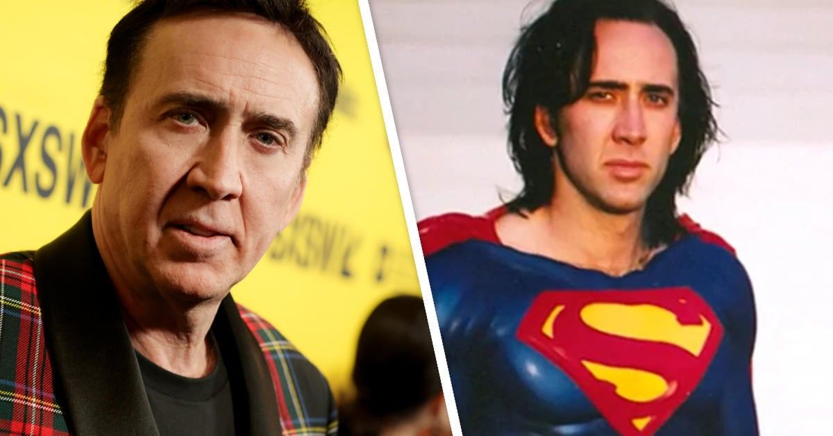 Nicolas Cage Gets Transformed Into Superman Beyond in New Fan Art ...