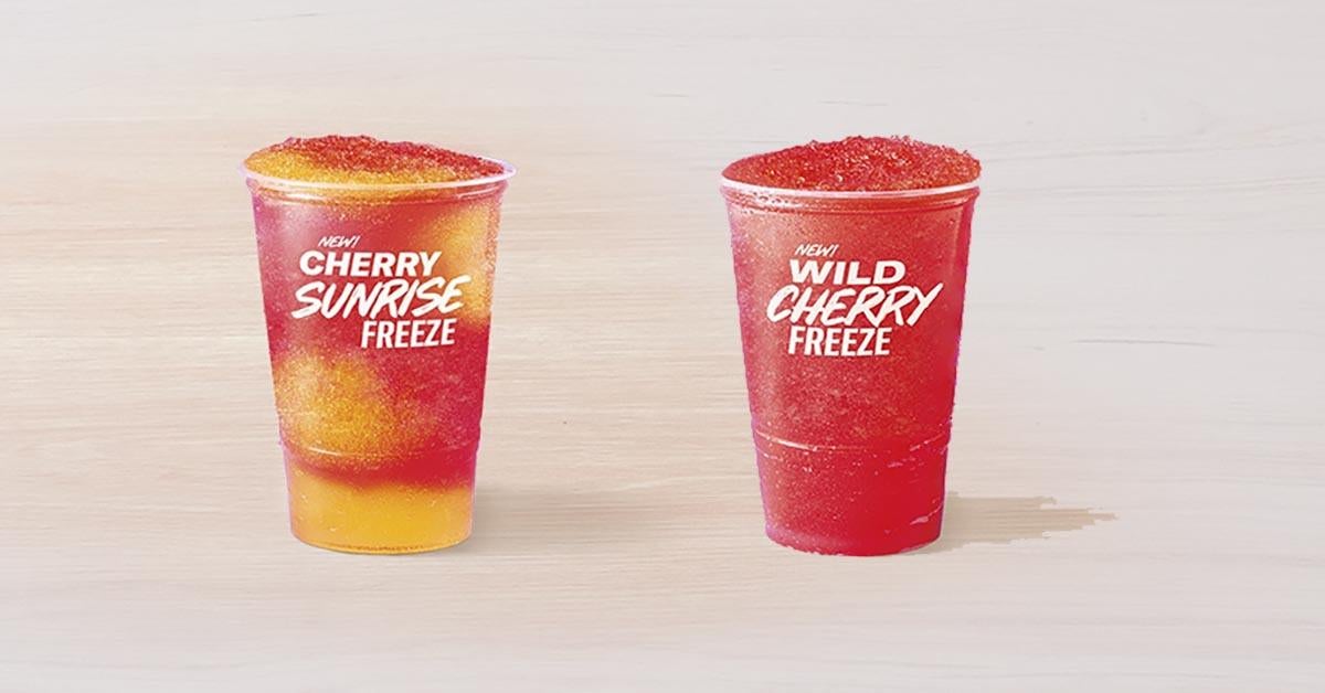 Wild Cherry Freeze Taco Bell