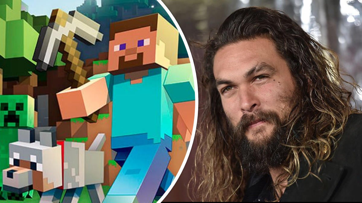 Minecraft Wraps Filming With Jason Momoa and Jack Black - ComicBook.com