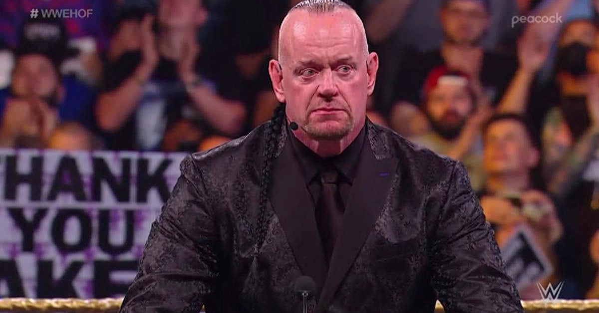The Undertaker Reveals why he Included 'Never Say Never' Line in WWE ...