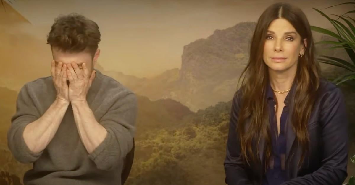 The Lost City Star Sandra Bullock Wants Daniel Radcliffe to Be MCU's ...
