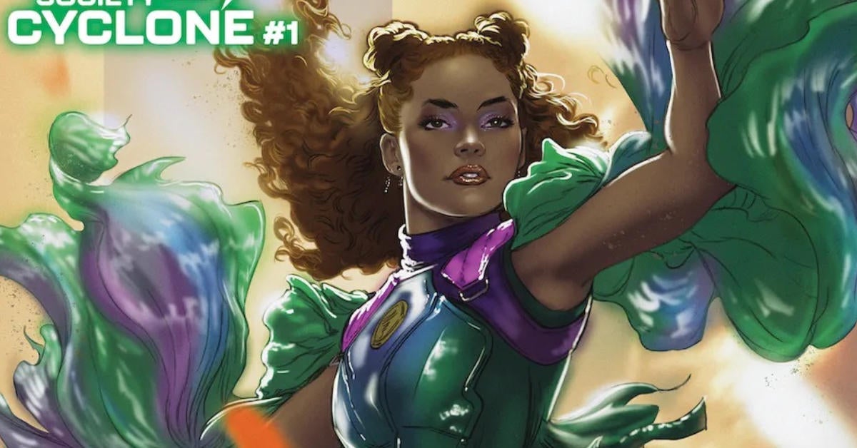 Black Adam Tie-In Comic Gives Best Look Yet at Cyclone's Costume ...