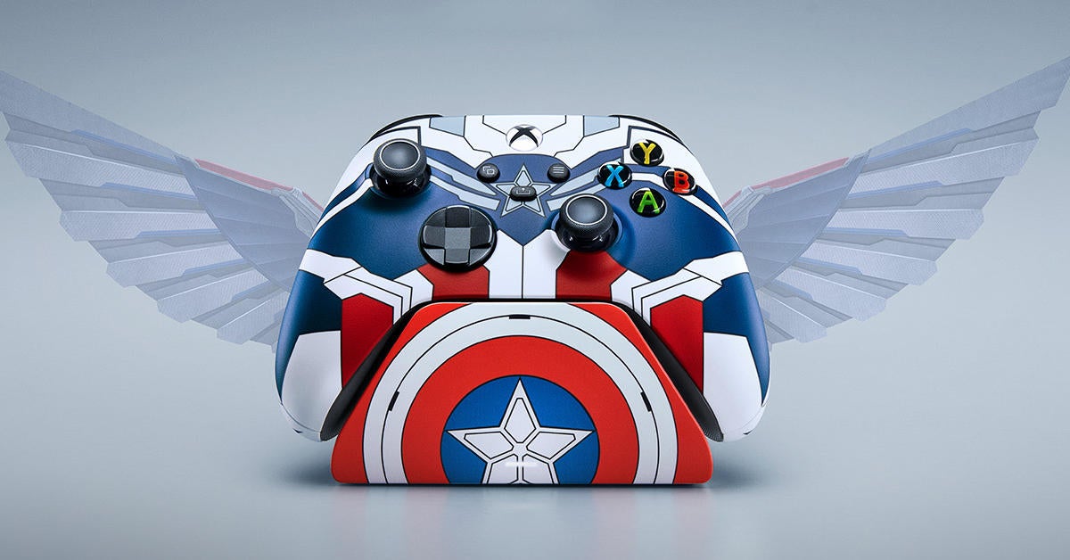 Marvel Captain America Razer Xbox Controller Bundle Is An Astonishing ...