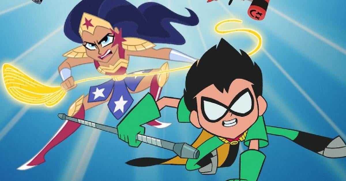 Teen Titans Go! Pokes Fun at Titans in DC Super Hero Girls Crossover ...