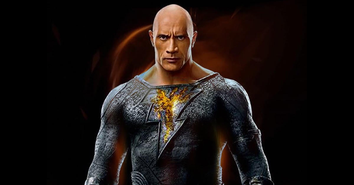 The Rock Shares New Black Adam Promo Art Ahead of Trailer Debut ...