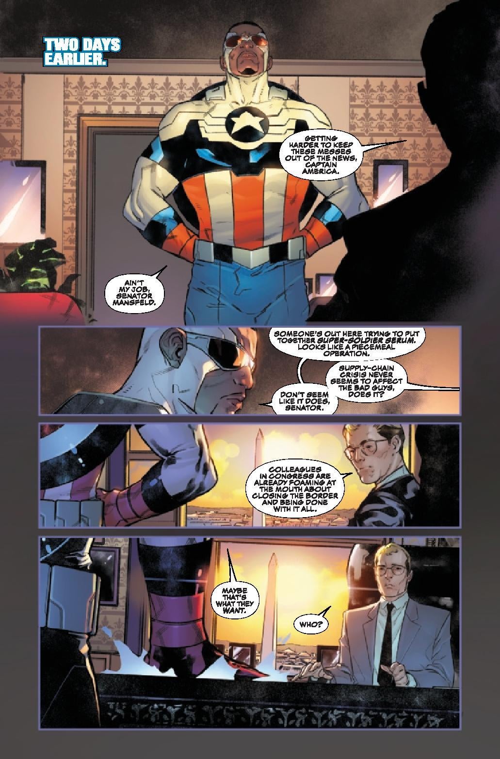 Sam Wilson and Deadpool Track Super-Soldier Serum in Captain America ...