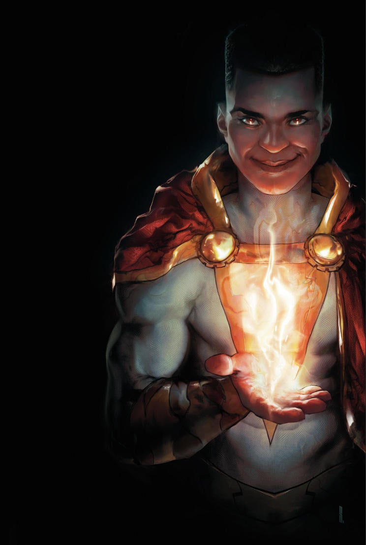 DC Reveals First Look at Bolt in Stunning Black Adam Covers (Exclusive ...
