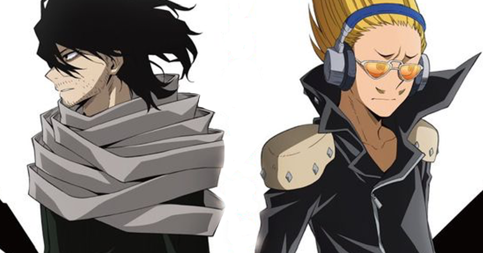 My Hero Academia Spotlights Eraserhead and Present Mic in New Art ...