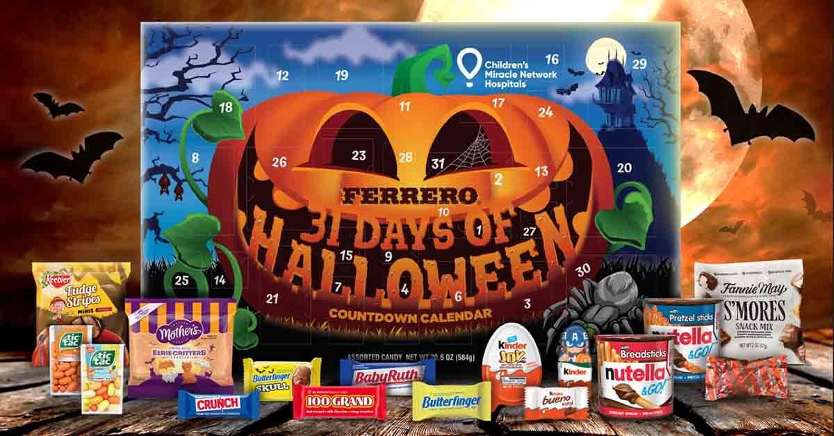 Ferrero Invites You to Count Down to Halloween For a Good Cause With ...