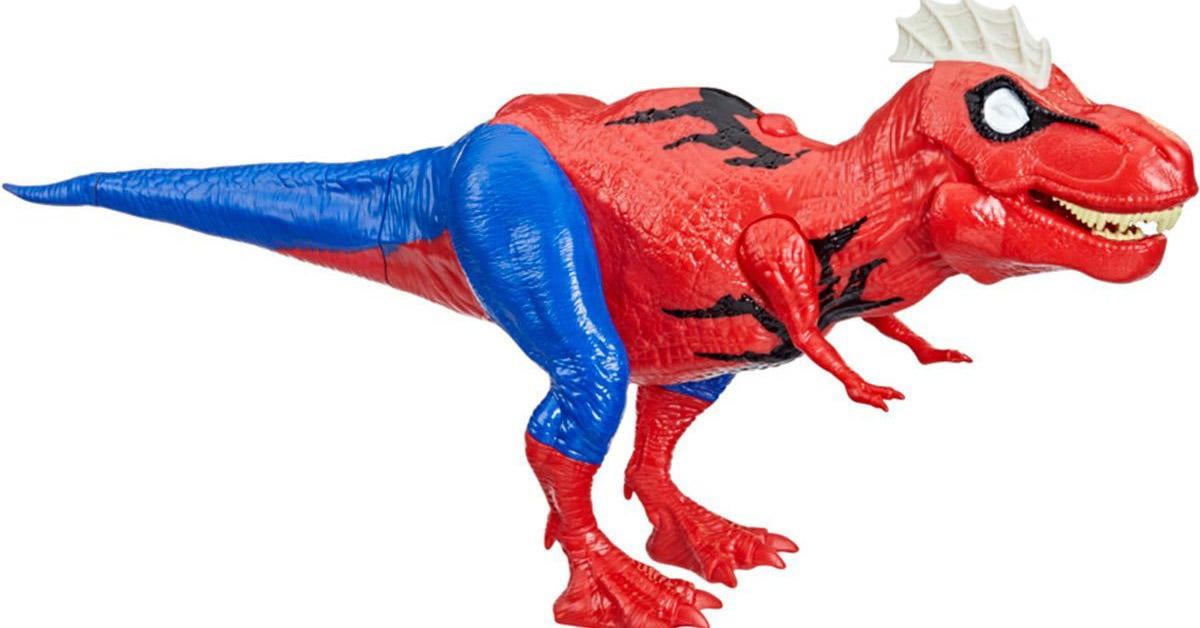 Marvel's Spider-Man T-Rex Figure Is Clearly The Ultimate Black Friday ...