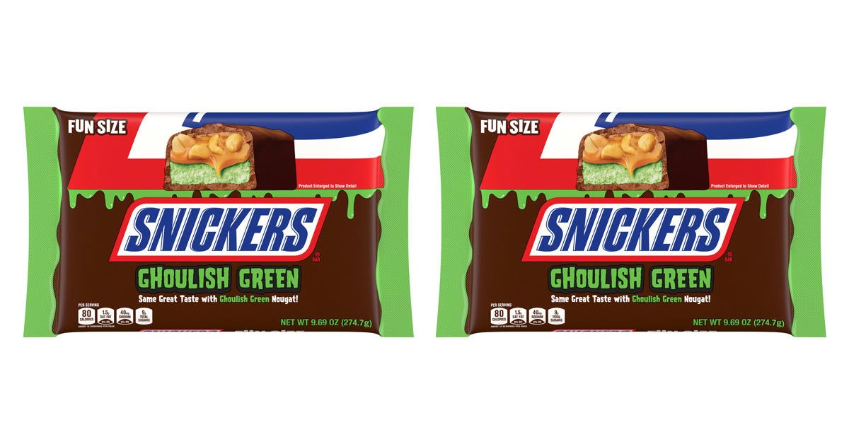 Snickers to Release Green Candy Bars for Halloween - ComicBook.com