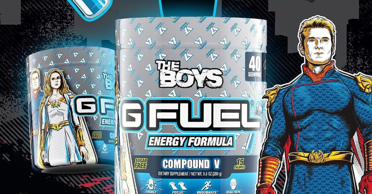The Boys Releasing Compound V Flavored Energy Drink - ComicBook.com