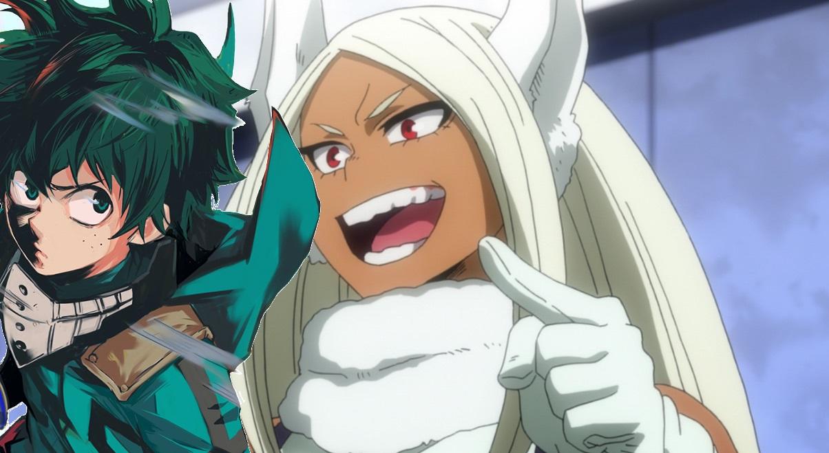 My Hero Academia Art Teams Up Izuku with Mirko at Last - ComicBook.com