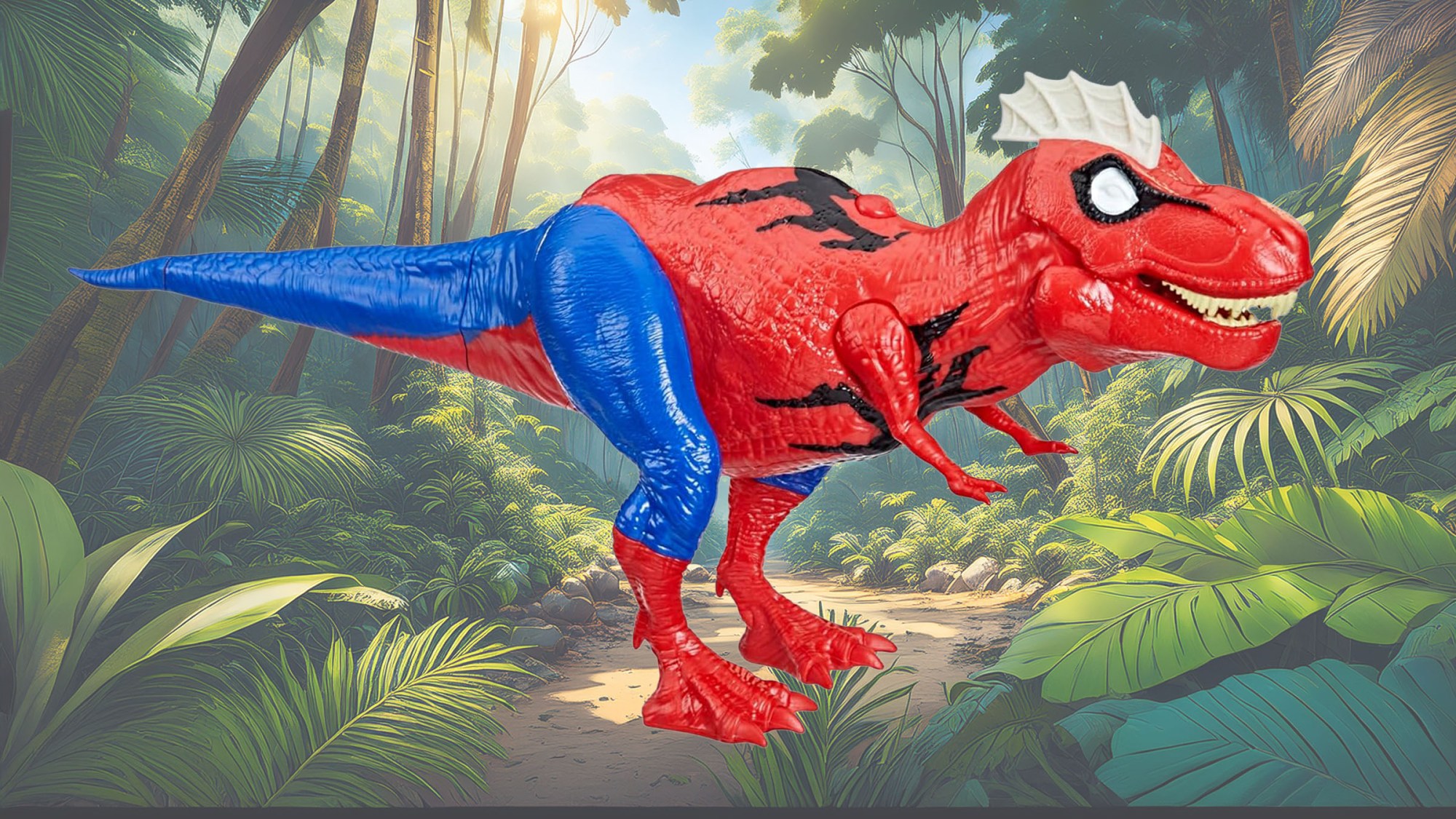 Marvel's Spider-Man T-Rex Figure Is Clearly The Ultimate Black Friday ...